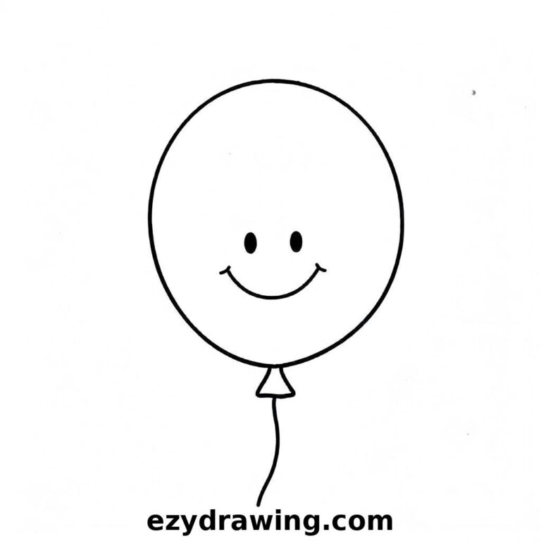 20 Creative Balloon Drawing Ideas for Kids - Ezydrawing