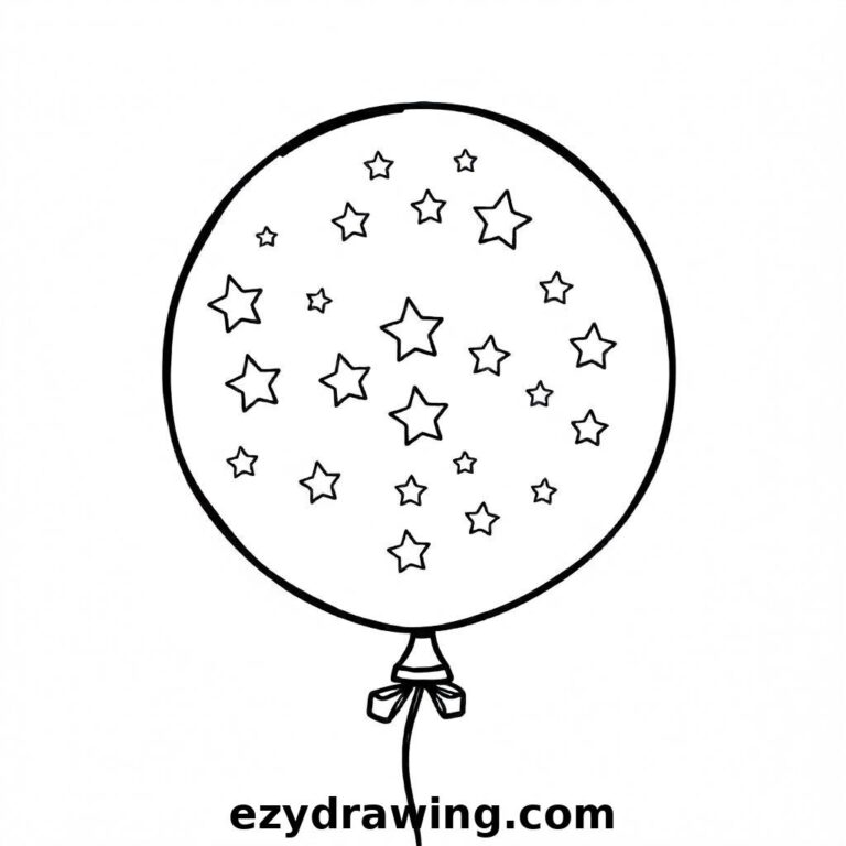 20 Creative Balloon Drawing Ideas for Kids - Ezydrawing