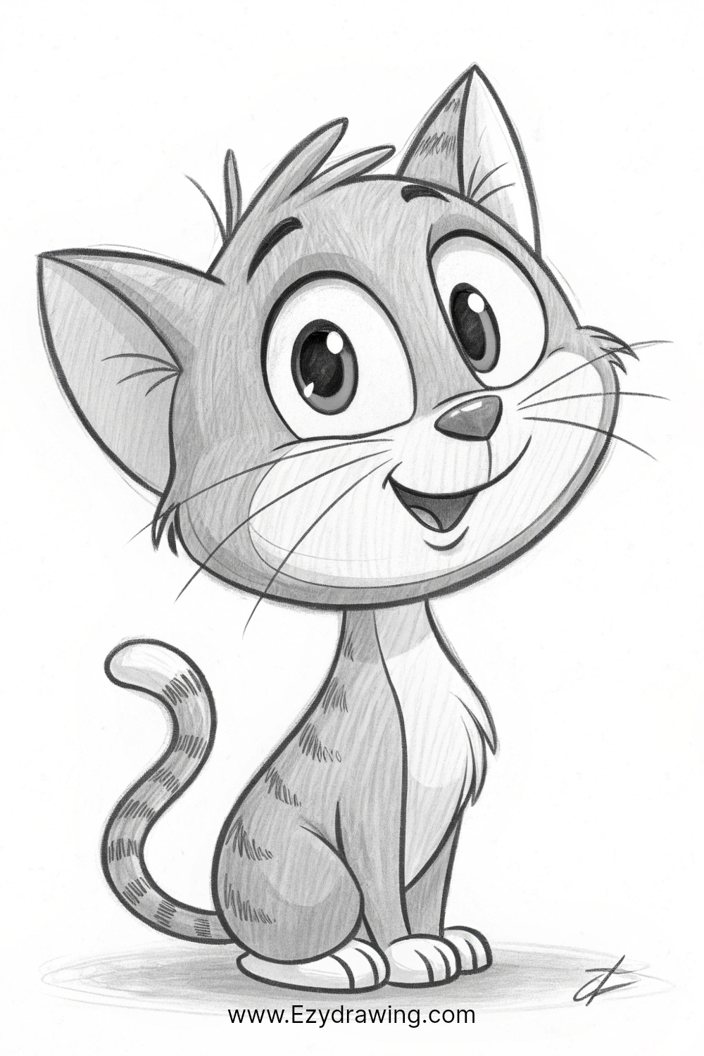 21+ Unseen Cat Drawing Ideas You’ll Love to Try Today - Ezydrawing