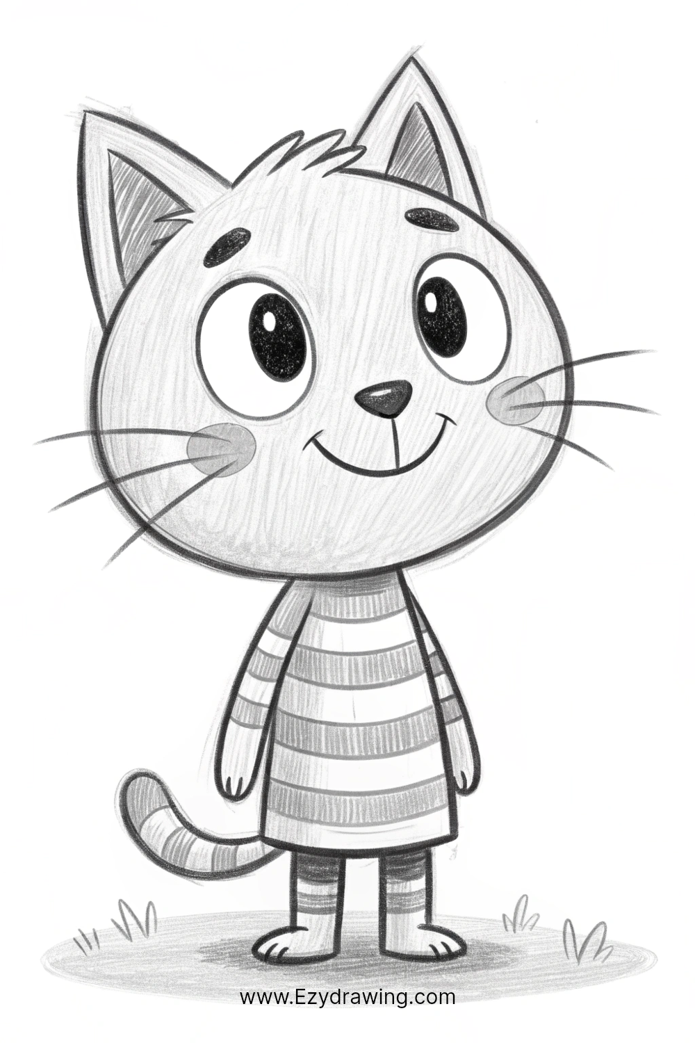 21+ Unseen Cat Drawing Ideas You’ll Love to Try Today - Ezydrawing