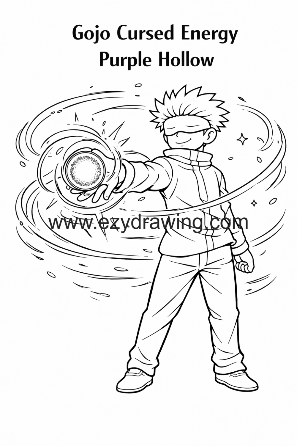 13+ Easy Cute Gojo Drawing Ideas for Beginners