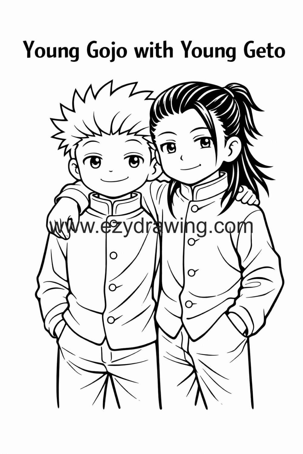 13+ Easy Cute Gojo Drawing Ideas for Beginners